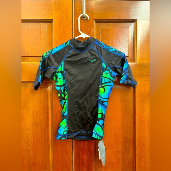 Speedo | Swim | New With Tags Speedo Upf 5 Rash Guard | Poshmark